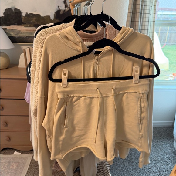 Pants & Jumpsuits | Joy Lab Shorts And Hoodie Set Xl Top S Shorts ...